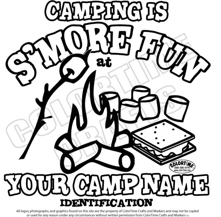 Campground Designs – Colortime Crafts and Markers