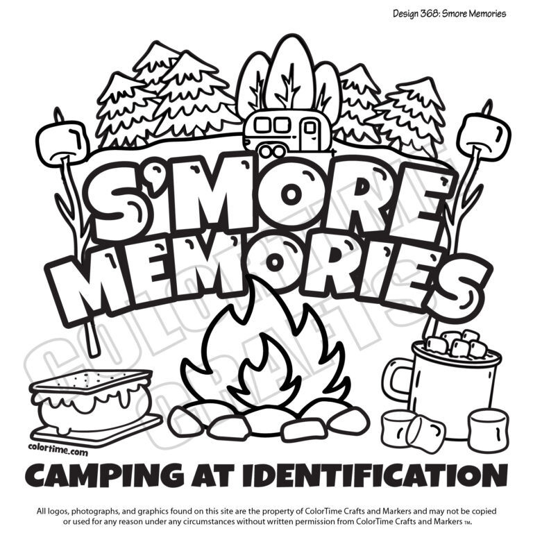 Campground Designs – Colortime Crafts and Markers